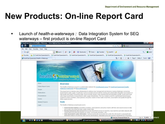 Ecosystem health monitoring program,julia playford | PPT