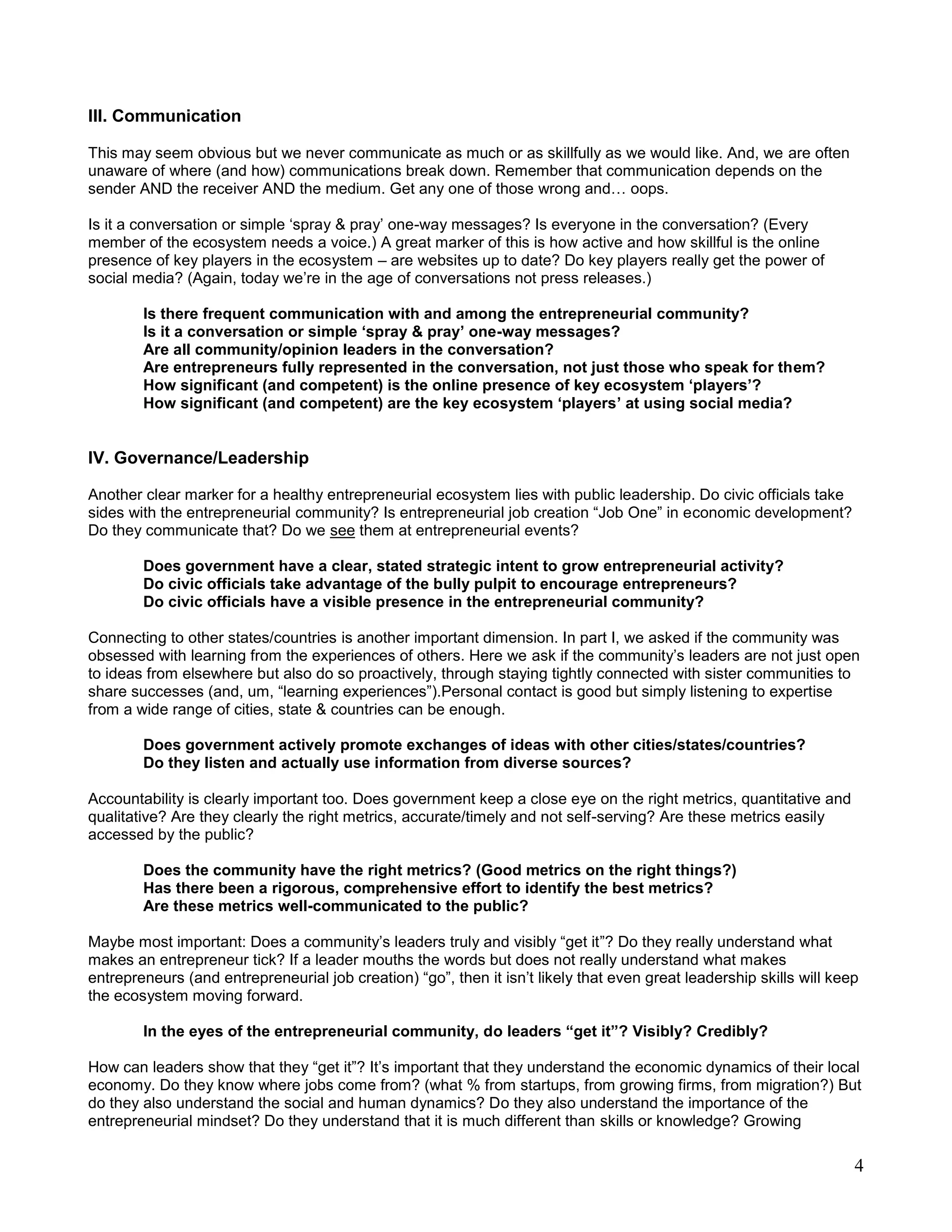Ecosystem markers v1 | PDF