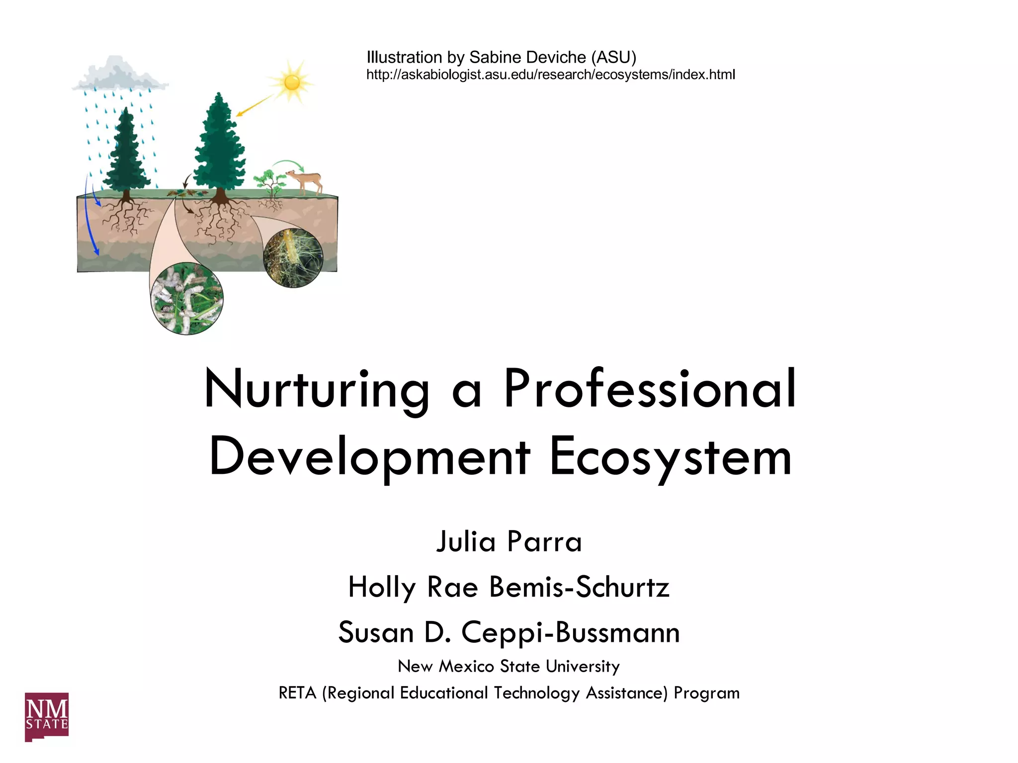 Nurturing Professional Development Ecosystems | PPT