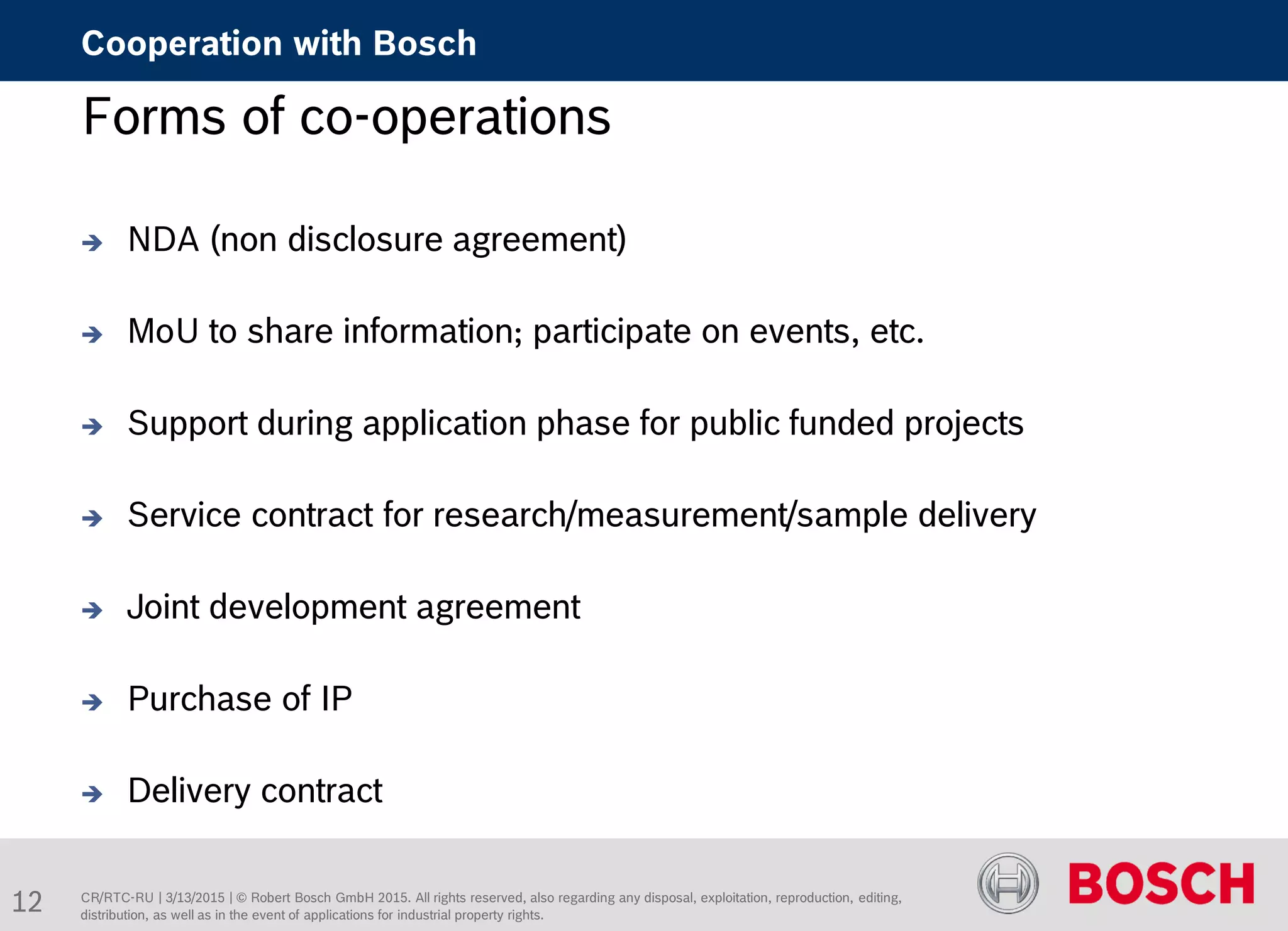 Ecosystem of Innovation Bosch | PDF | Automotive Industry | Industries