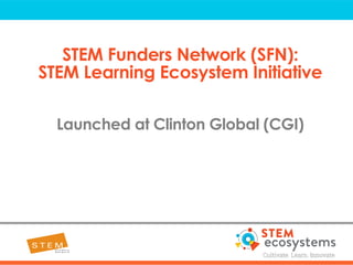 STEM EcoSystem Overview | PPT