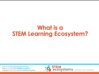 STEM EcoSystem Overview | PPT