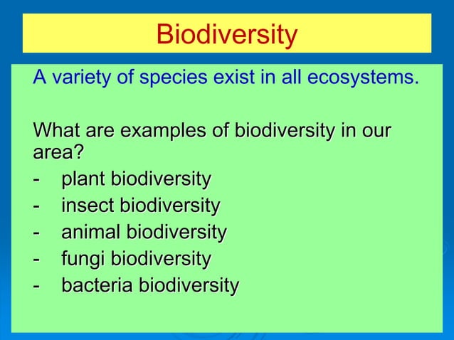 Ecosystem powerpoint | PPT