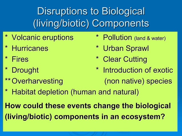 Ecosystem powerpoint | PPT