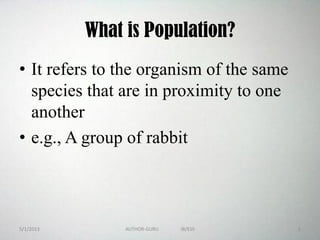 Ecosystem powerpoint 1 | PDF