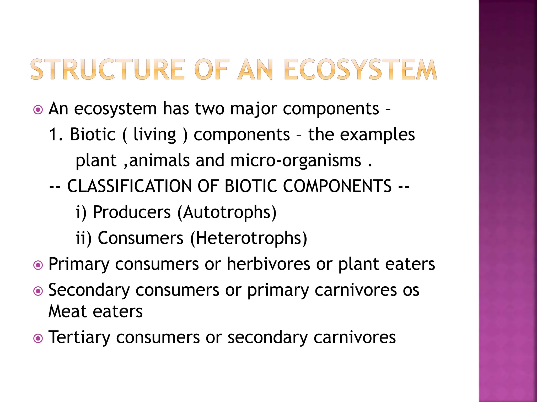 ECOSYSTEM PPT | PPTX