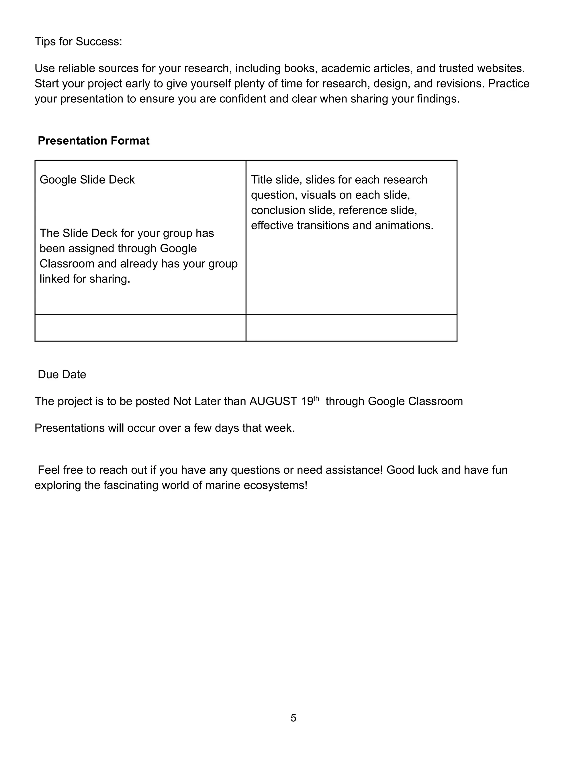 Ecosystem Project Organizer for Students | PDF