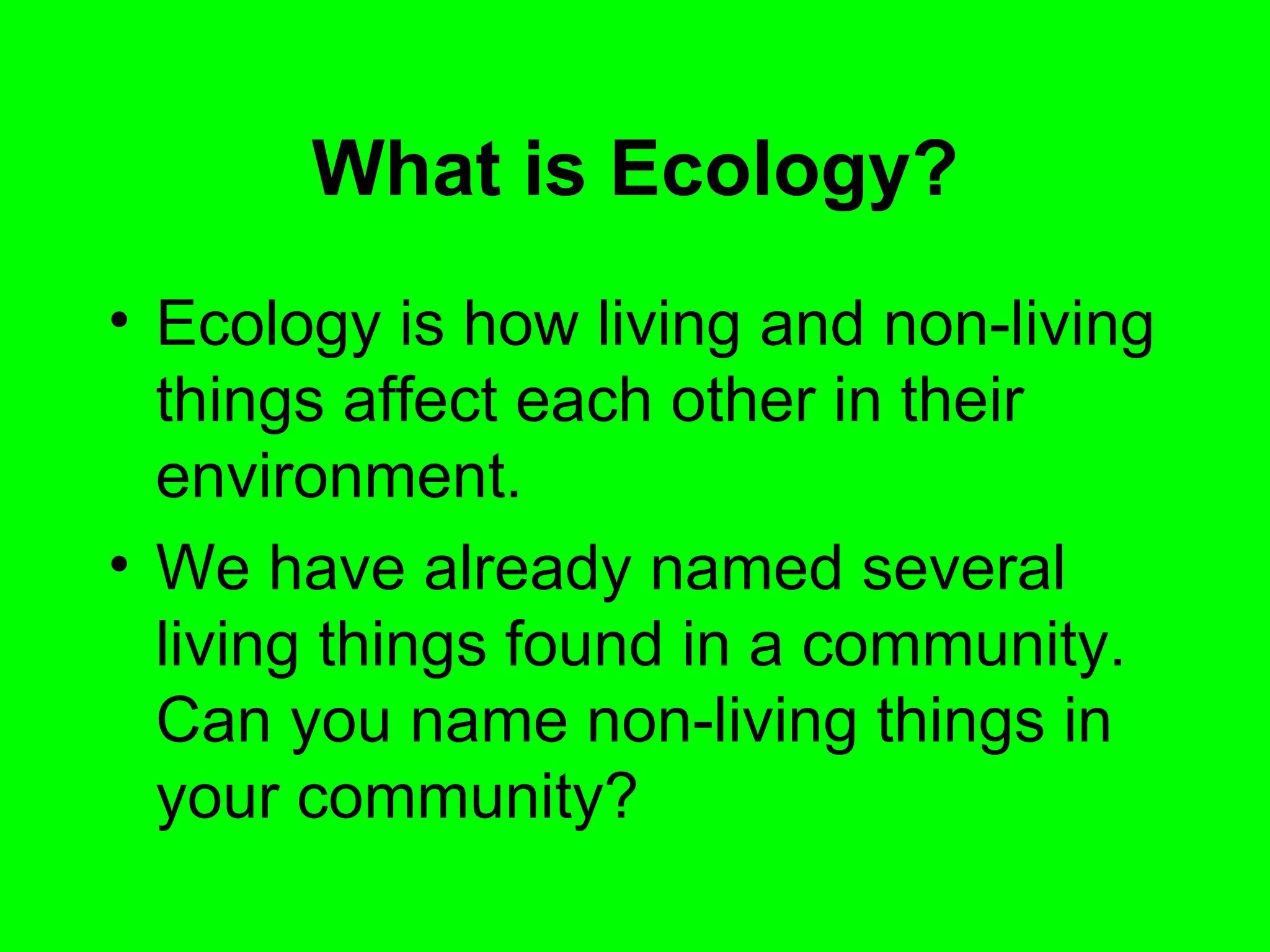 Ecosystems | PPT