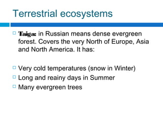 Unit 2. Ecosystems | PPT