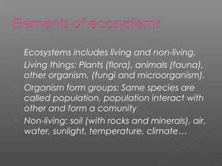 Ecosystems! | PPT