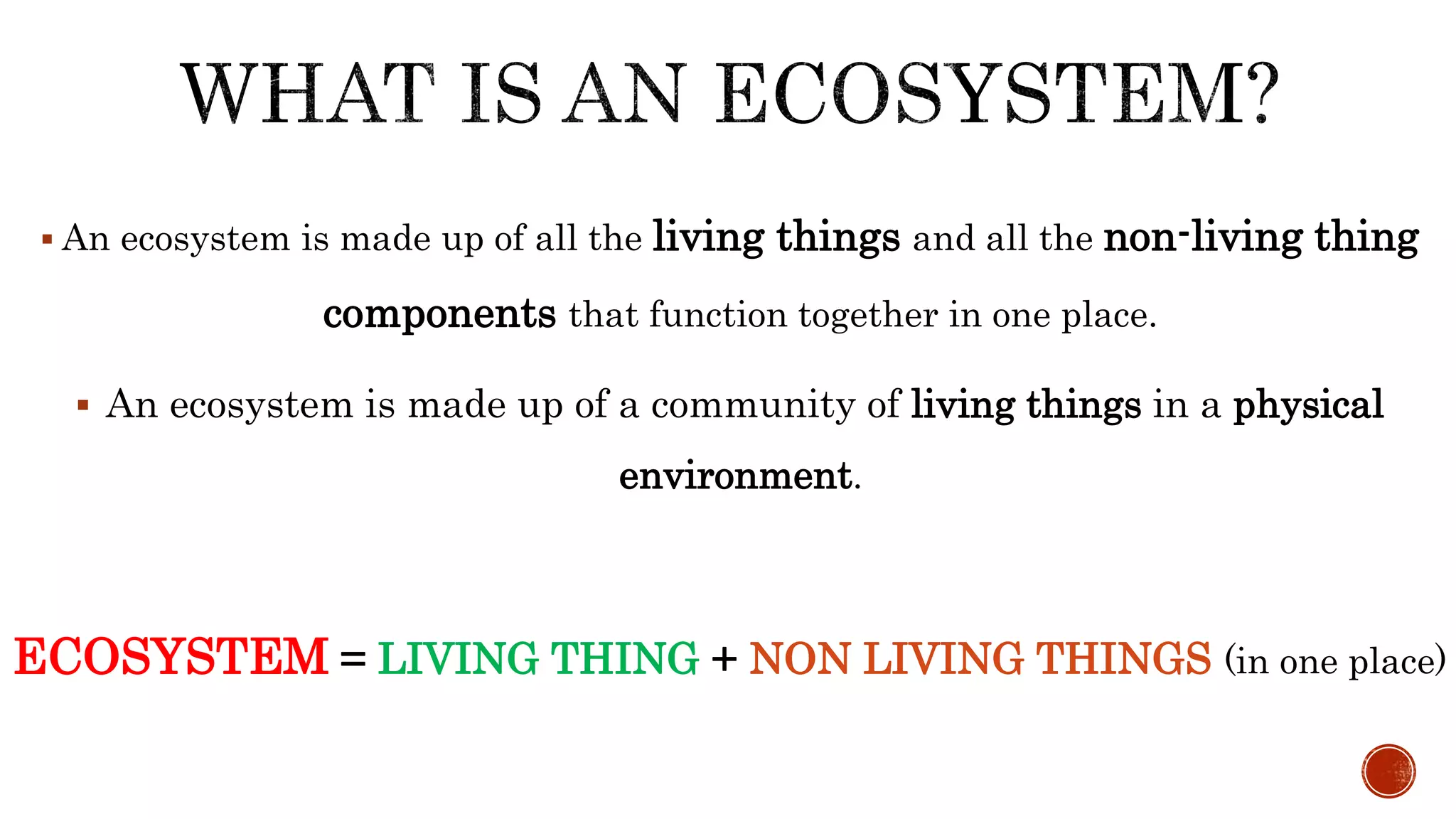 UNIT 5: ECOSYSTEMS | PPTX