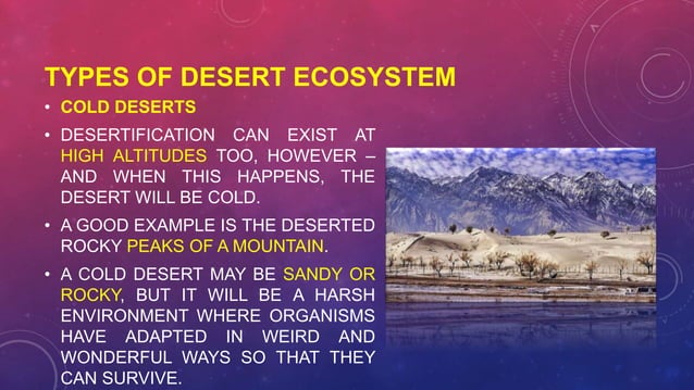 Ecosystem(environmental studies, forests, desert, grasslands, aquatic ...