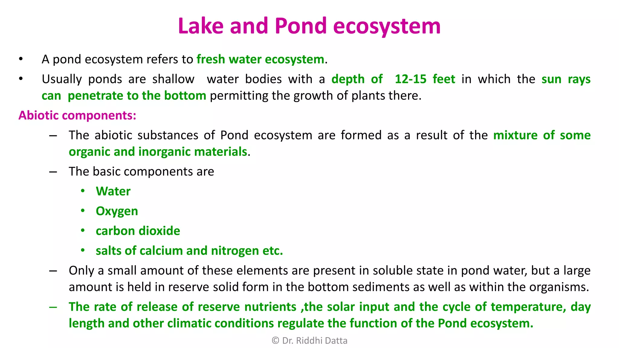 Types of Ecosystems | PDF