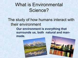 environmental science and ecosystem | PPT