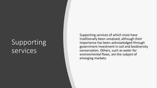 Ecosystem services | PPTX