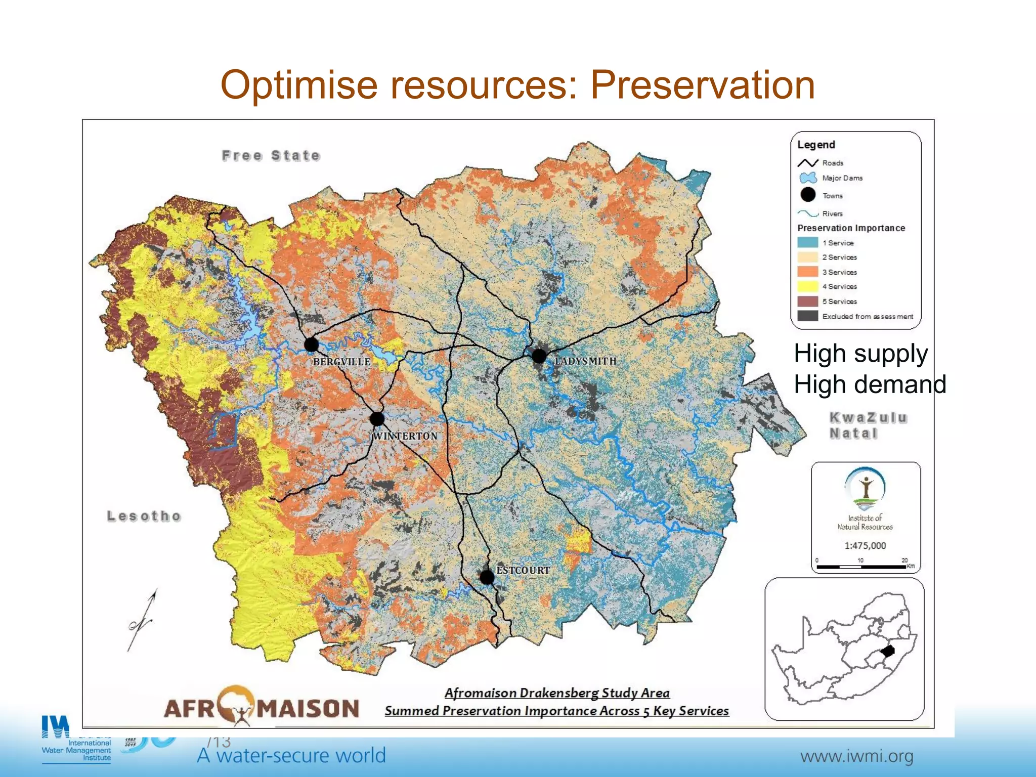 Ecosystem services mapping as a framework for integrated natural ...