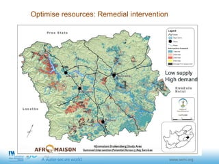 Ecosystem services mapping as a framework for integrated natural ...