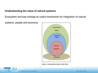 Ecosystem services mapping as a framework for integrated natural ...
