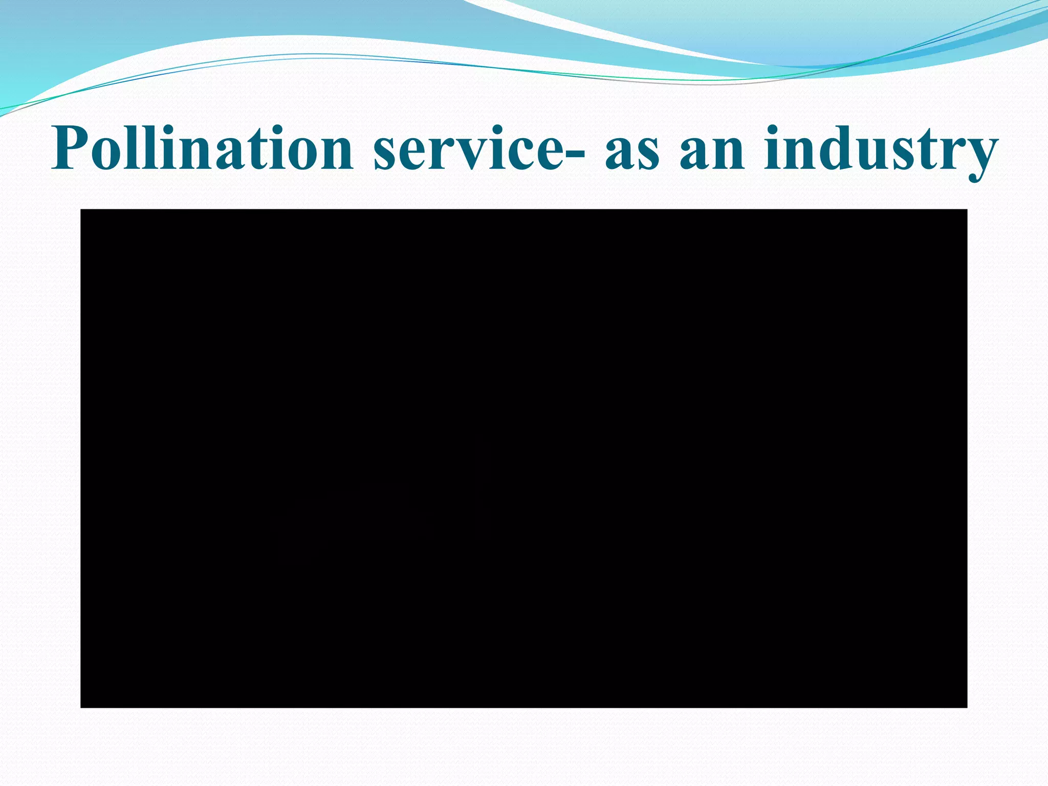 Ecosystem Services Provided By Pollinators And Their Crisis.pptx