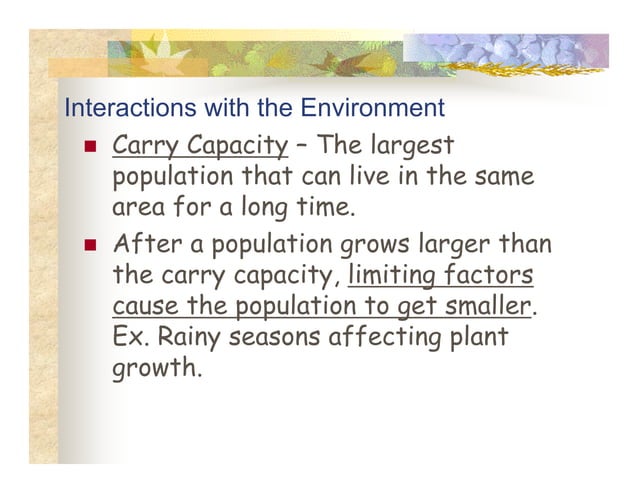 Ecosystems – interactions pdf | PPT