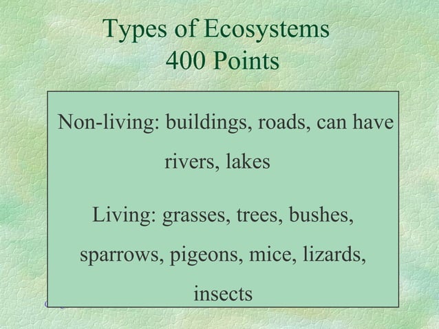 Ecosystems jeopardy game | PPT | Geography | Science