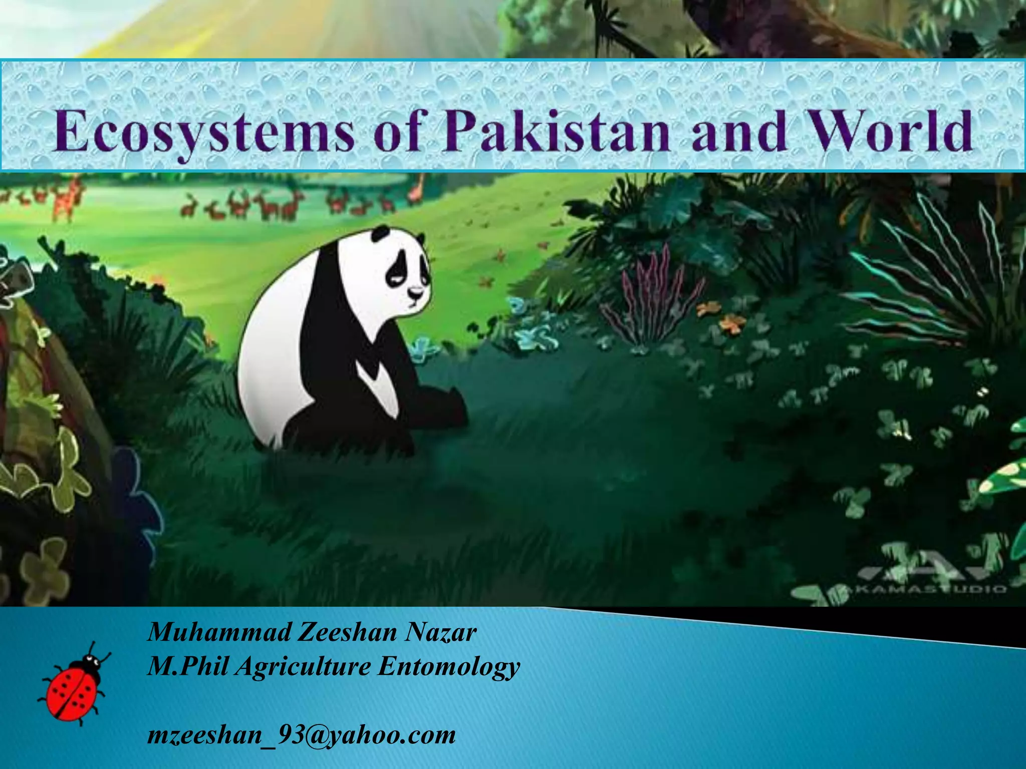 Ecosystems of Pakistan and World | PPTX
