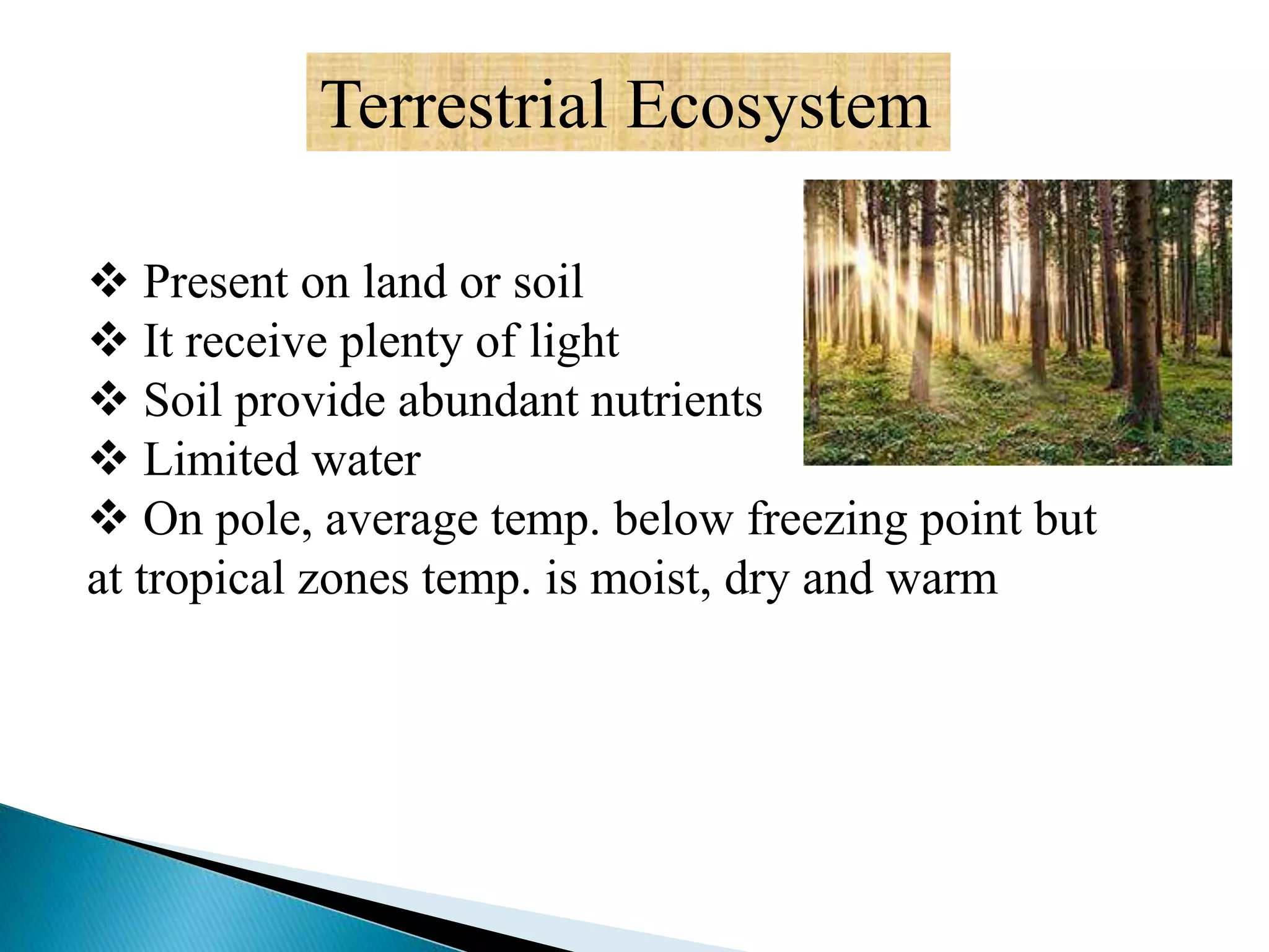 Ecosystems of Pakistan and World | PPTX