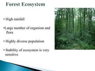 Ecosystems of Pakistan and World | PPTX