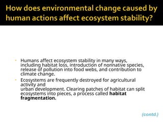 What is Ecosystem Stability and its relevance.ppt