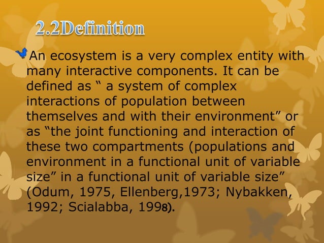 Ecosystem structure and function | PPTX
