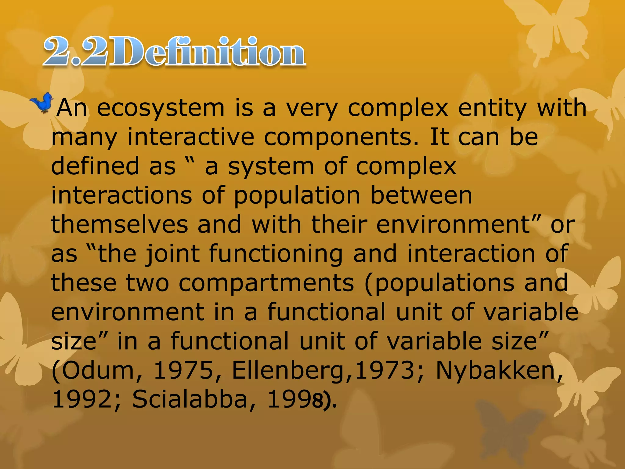 Ecosystem structure and function | PPTX