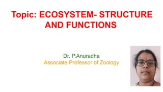 Ecology-Ecosystem Structure and functions.pptx