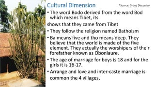 Ecosystem study of bodo tribe, in assam | PPTX