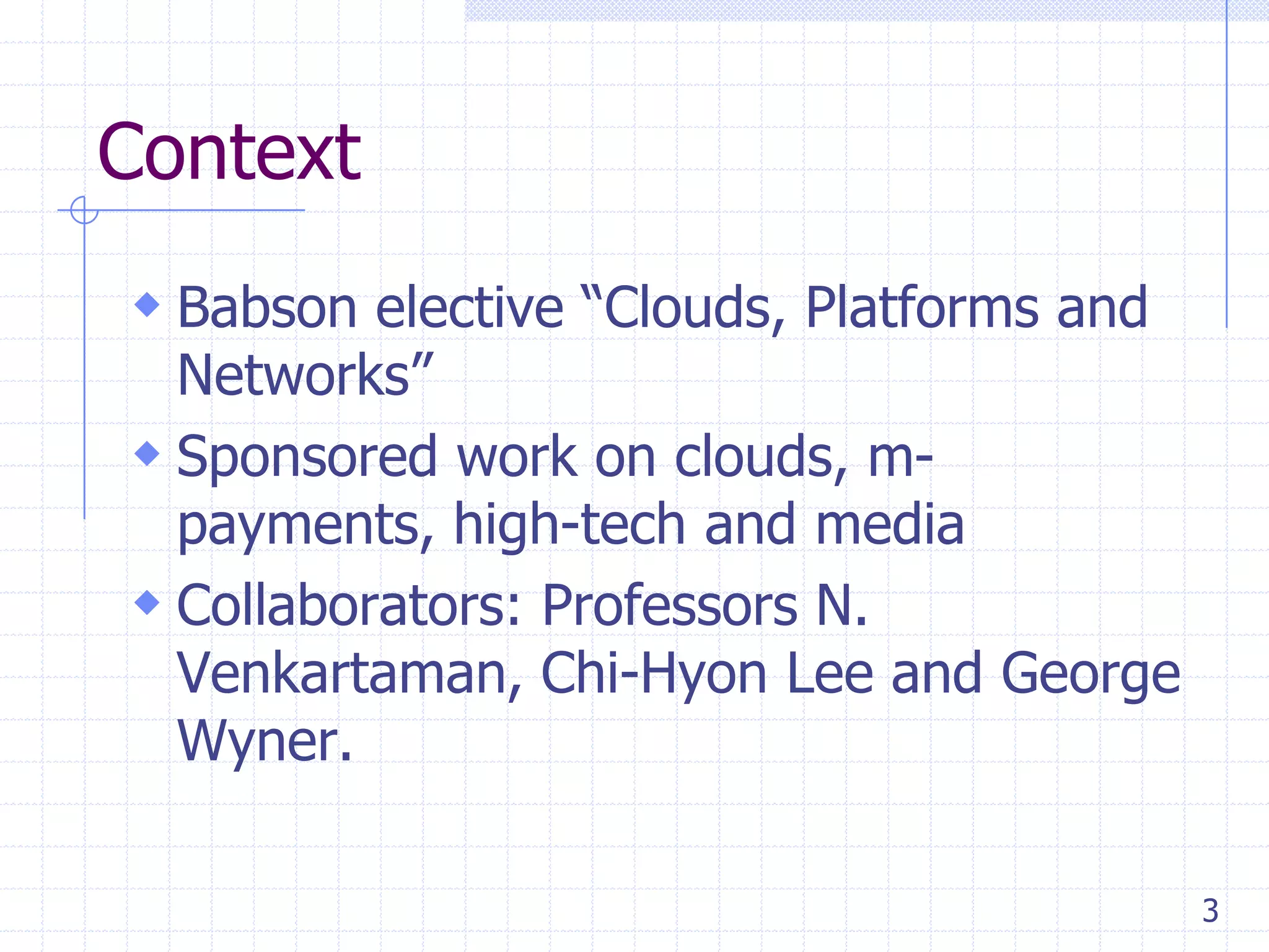 Ecosystem visualization methodology | PPTX