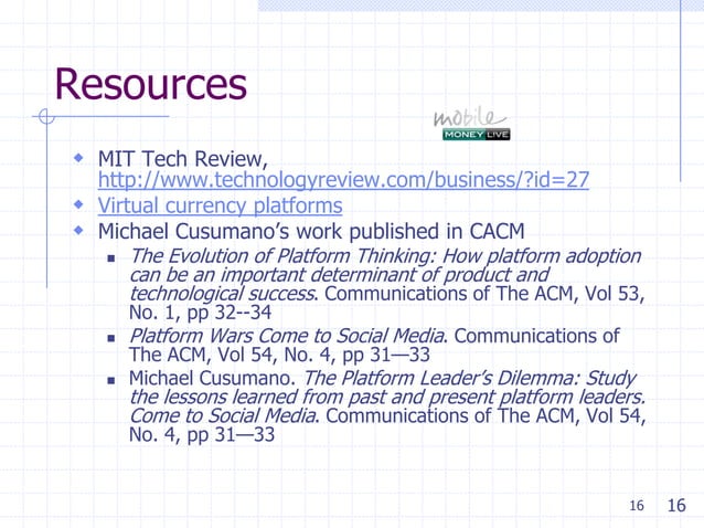 Ecosystem visualization methodology | PPTX