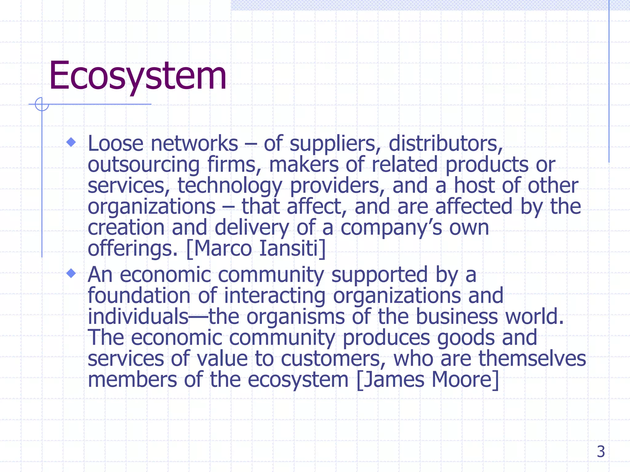 Understanding Software Ecosystems | PPTX