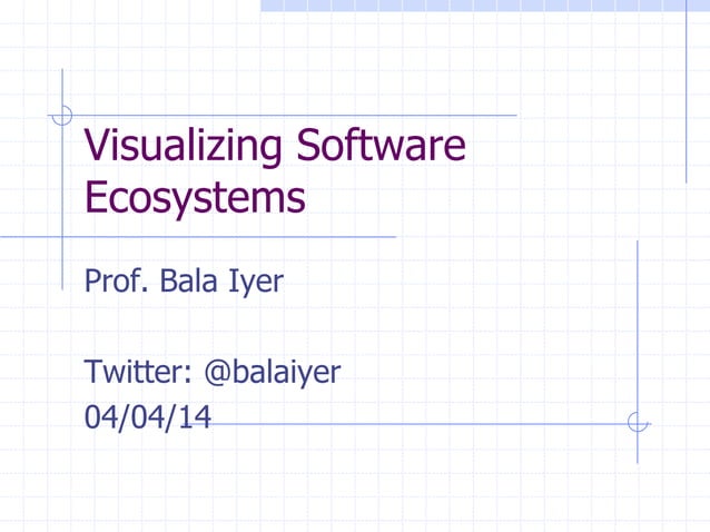 Understanding Software Ecosystems | PPTX | Operating Systems | Computer Software and Applications