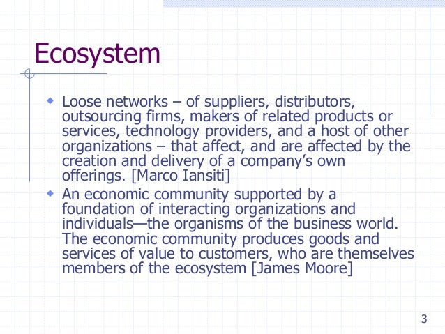 Understanding Software Ecosystems