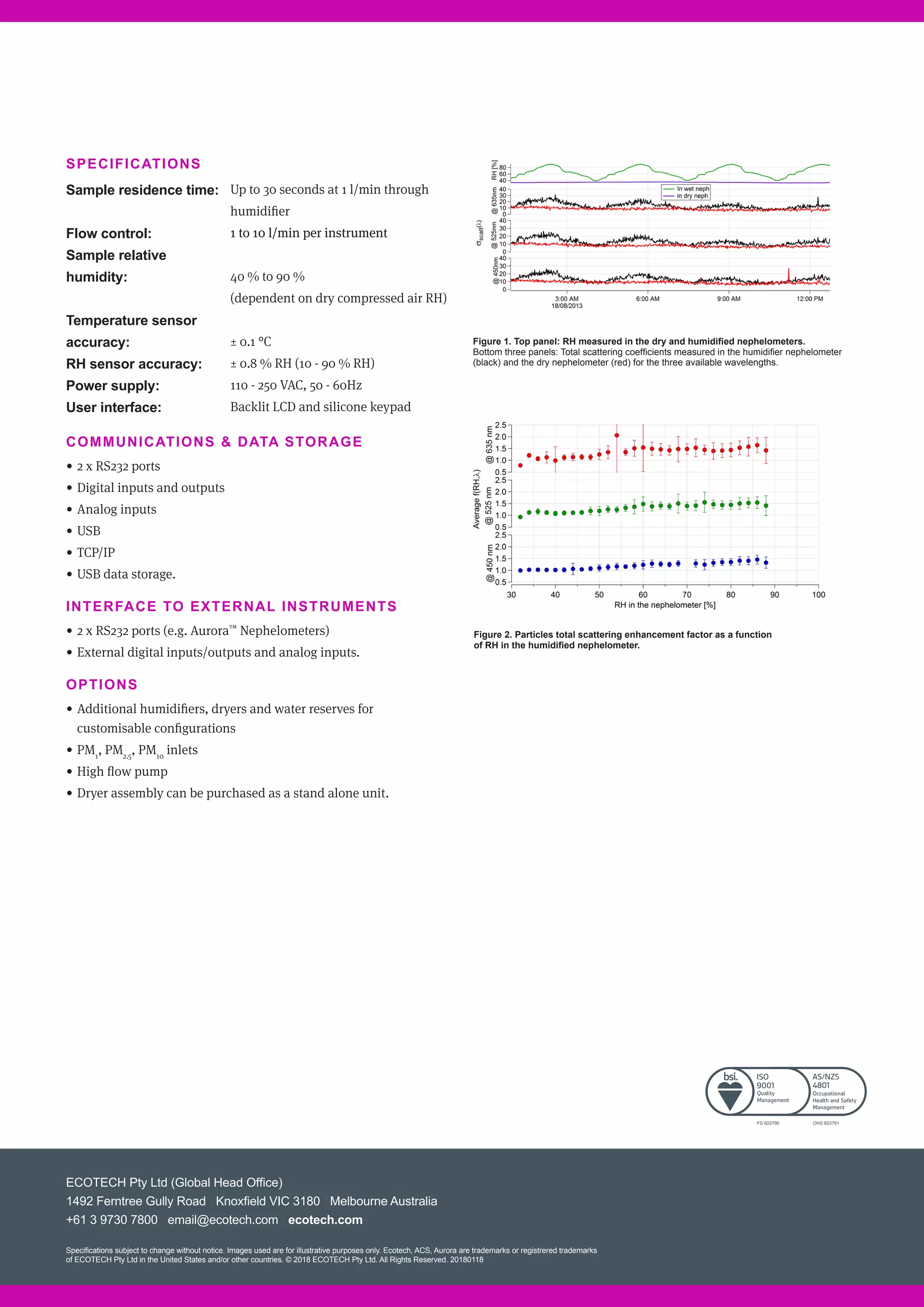 Ecotech acs-1000-spec-sheet-20180122 | PDF