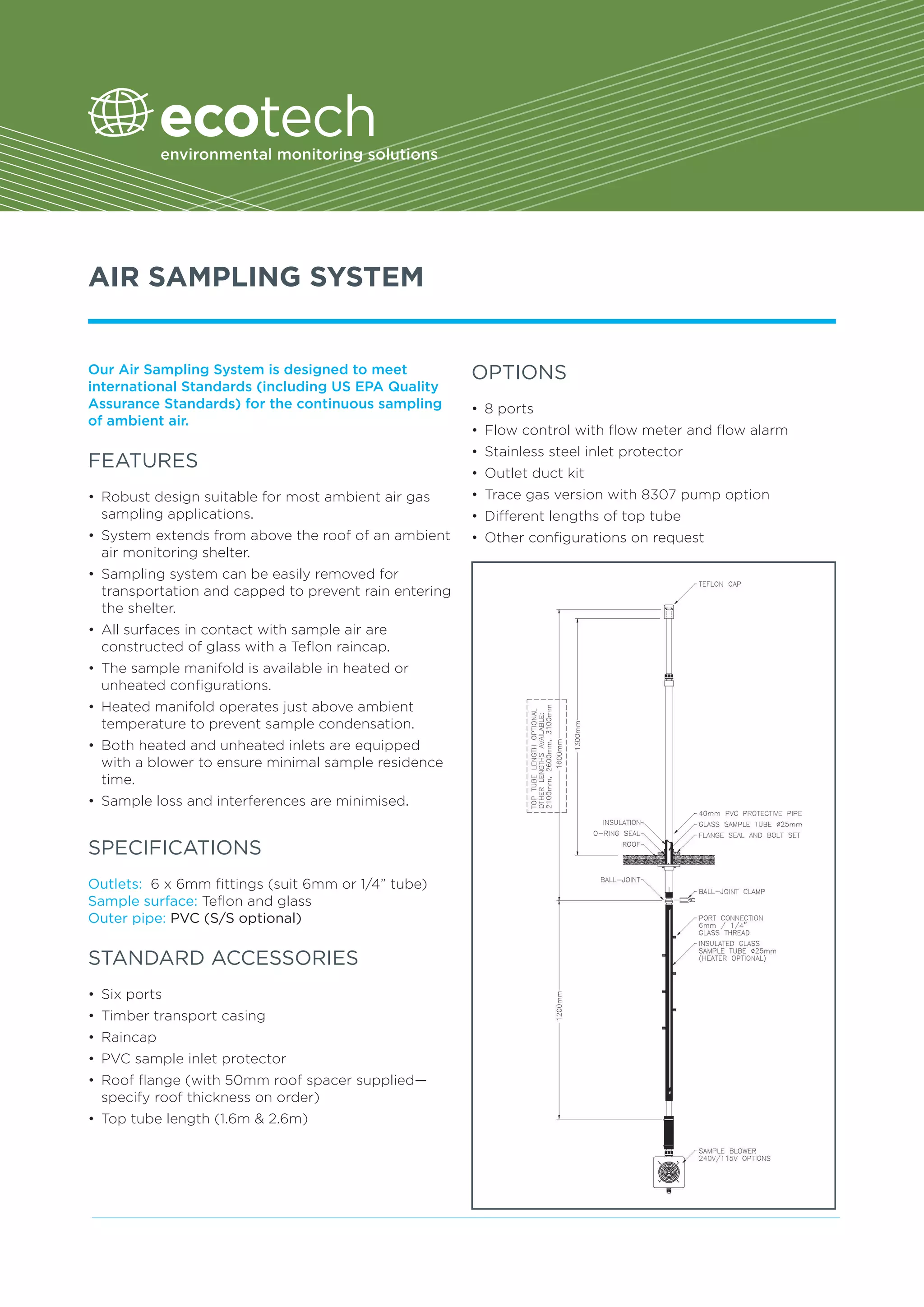 Ecotech air-sampling-system | PDF