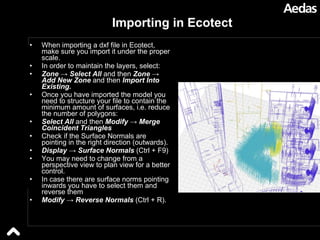 Ecotect Presentaion | PPT