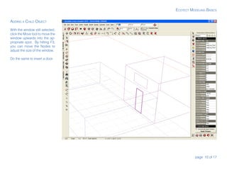 Ecotect Modeling Basics | PDF