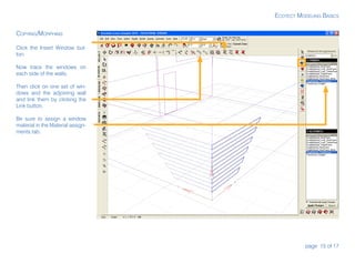 Ecotect Modeling Basics | PDF