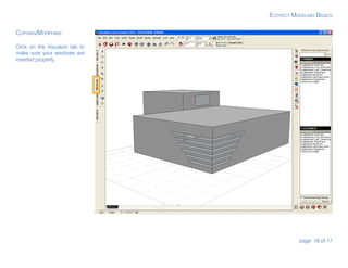 Ecotect Modeling Basics | PDF