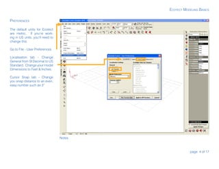 Ecotect Modeling Basics | PDF