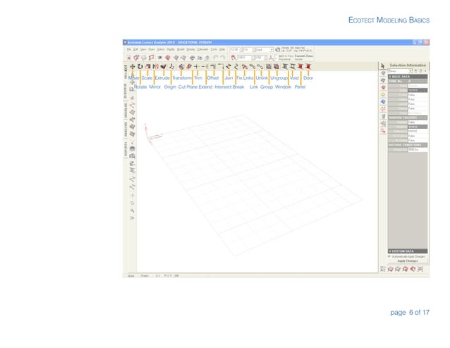 Ecotect Modeling Basics | PDF | Computing | Technology & Computing