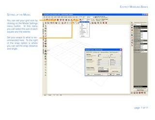 Ecotect Modeling Basics | PDF