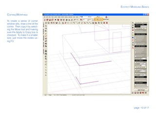 Ecotect Modeling Basics | PPT