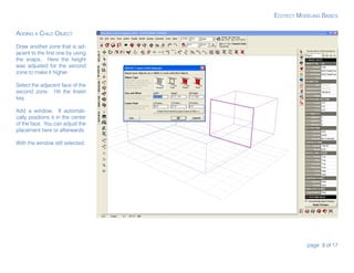 Ecotect Modeling Basics | PPT