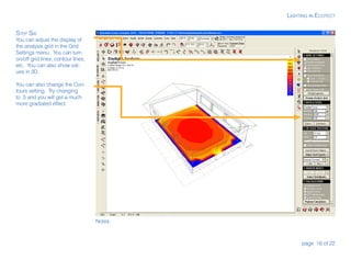 Solar Lighting in Ecotect | PDF
